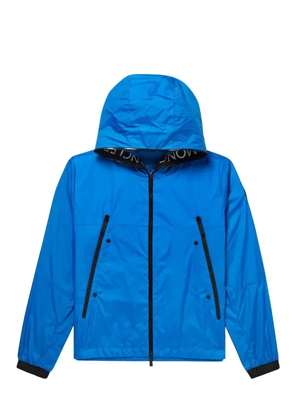 Moncler Junichi Logo-appliquéd Hooded Jacket - Blue