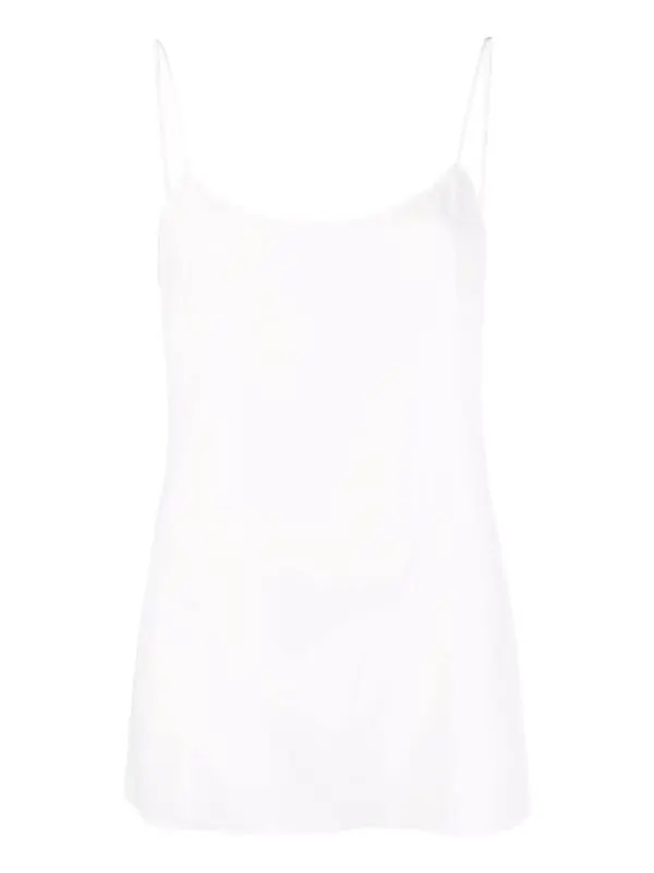 Alberta Ferretti Spaghetti Strap Camisole - White