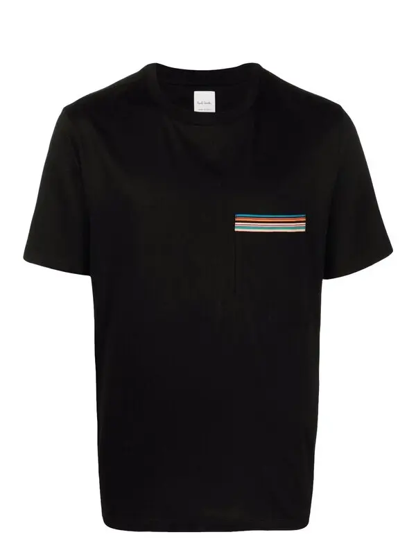Paul Smith Pocket Cotton T-shirt - Black