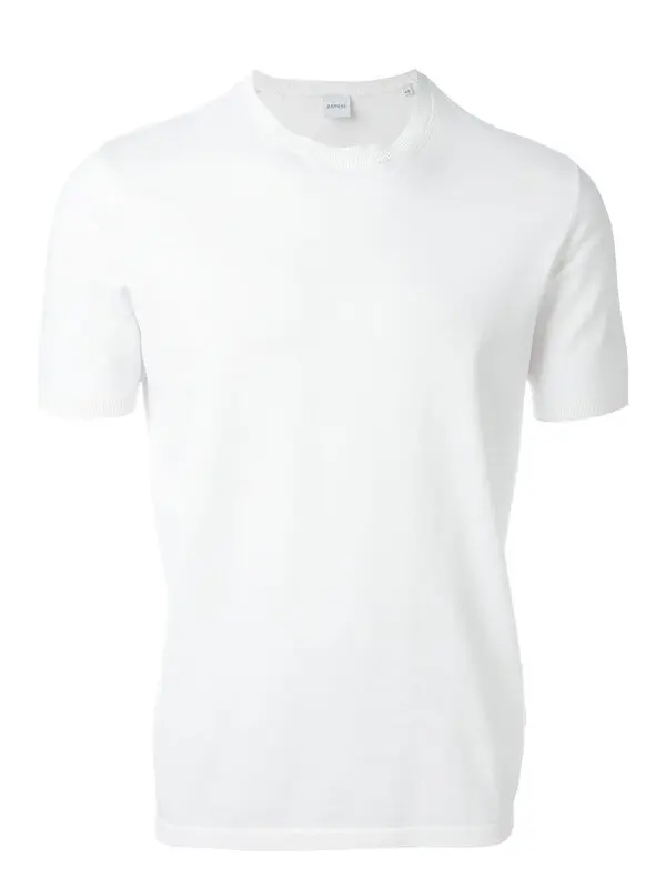 Aspesi Short-sleeve Sweater - White