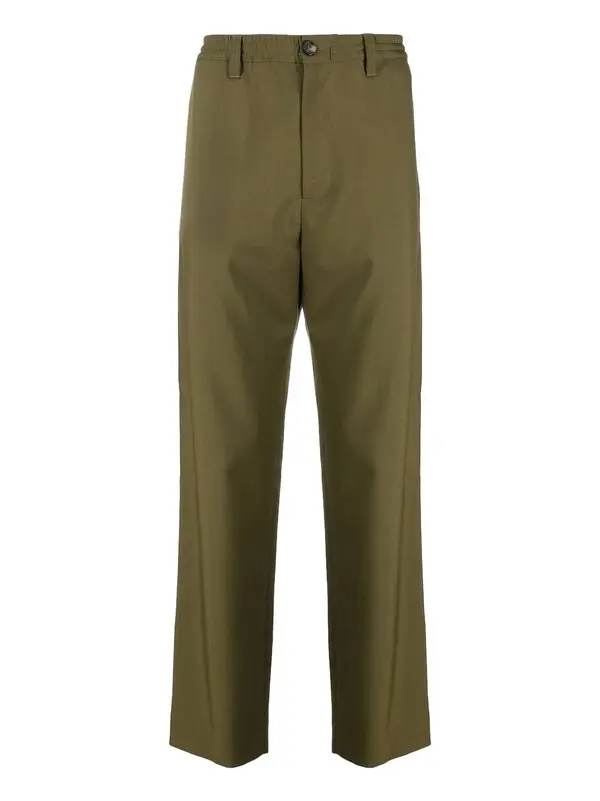 Marni Straight-leg Suit Trousers - Green