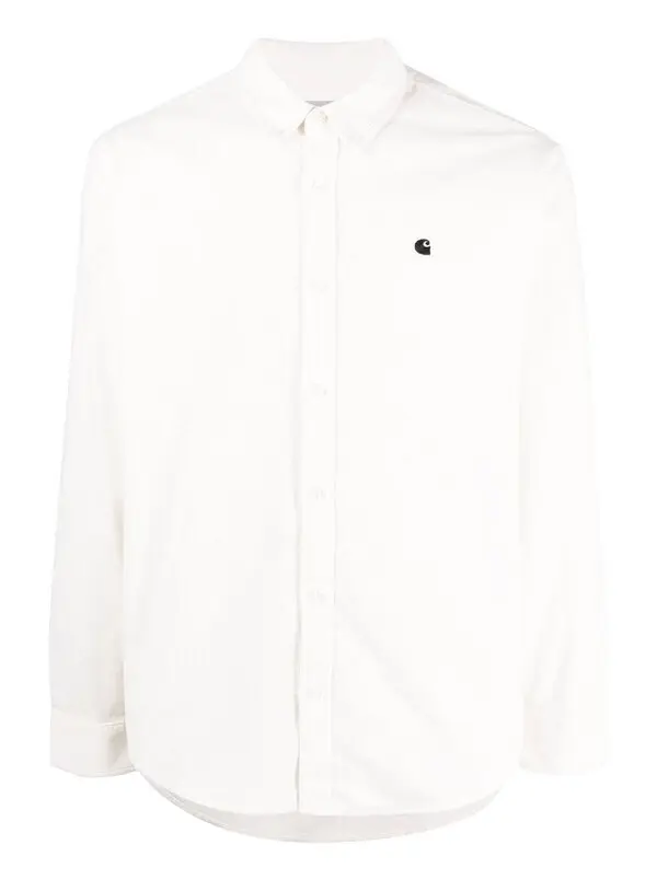 Carhartt Work In Progress Madison Fine-cord Shirt - White