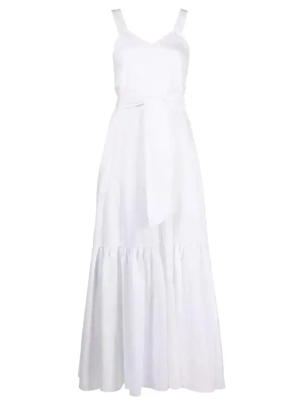FORTE_FORTE Panelled Dress - White