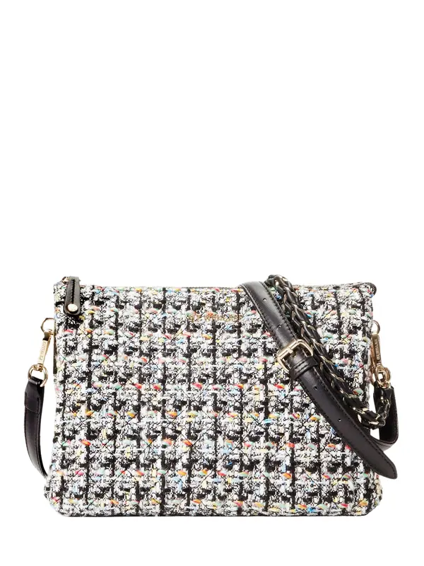 Mz Wallace Large Crosby Pippa Quilted Crossbody Bag - Boucle