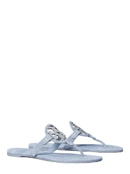 Tory Burch Miller Thong Sandal - Blue Cloud