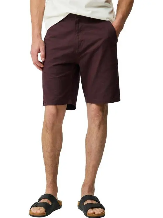 Rodd & Gunn Millwater Stretch Twill Shorts - Oxblood