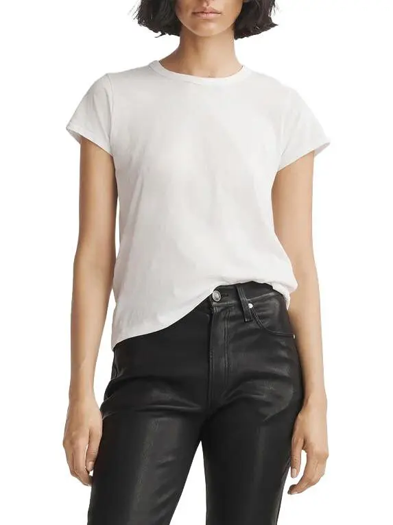 Rag & Bone The Slub Tee - Brightwht