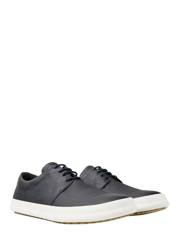 Camper Chasis Leather Sneaker - Navy
