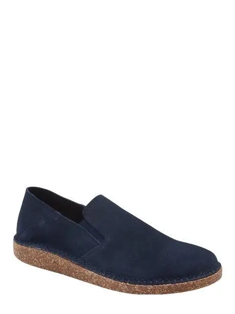 BIRKENSTOCK Callan Convertible Heel Loafer - Navy Suede