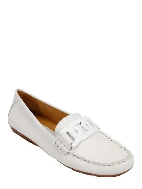 Vaneli Aiker Driving Loafer - White