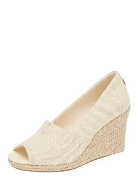 Toms Michelle Espadrille Wedge Sandal - Natural Natural
