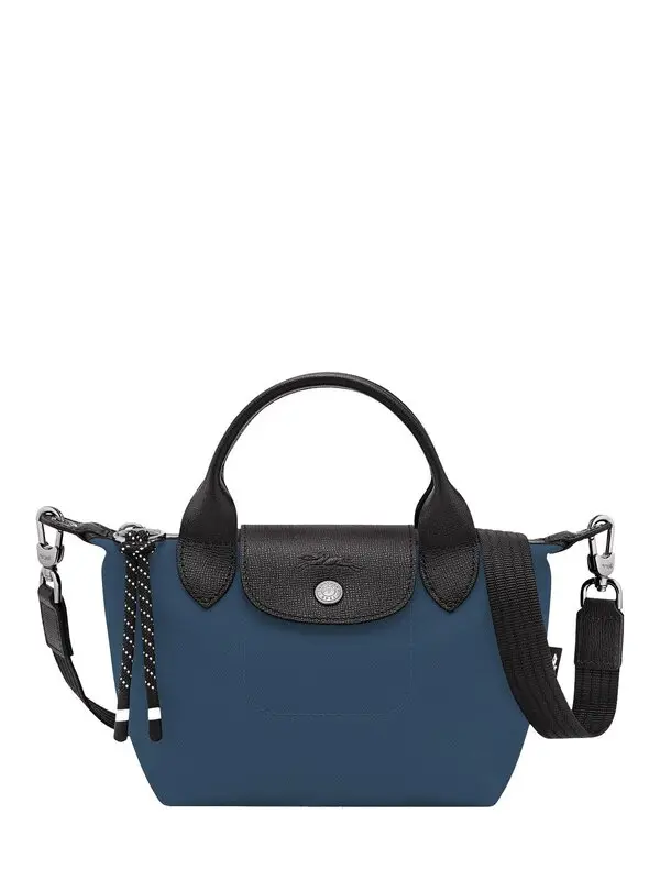 Longchamp Le Pliage Small Crossbody Bag - Ink Blue