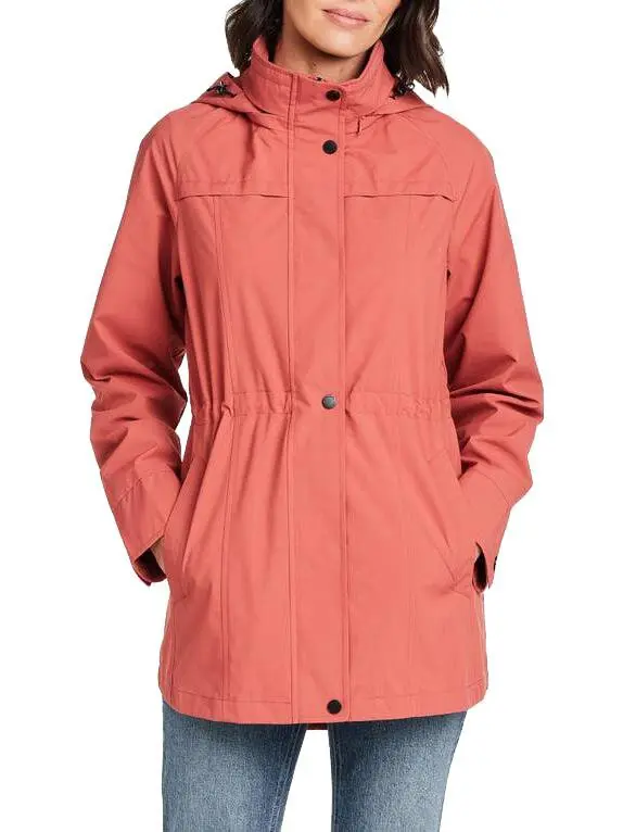 Gallery Water Resistant Packable Jacket - Cinnamon