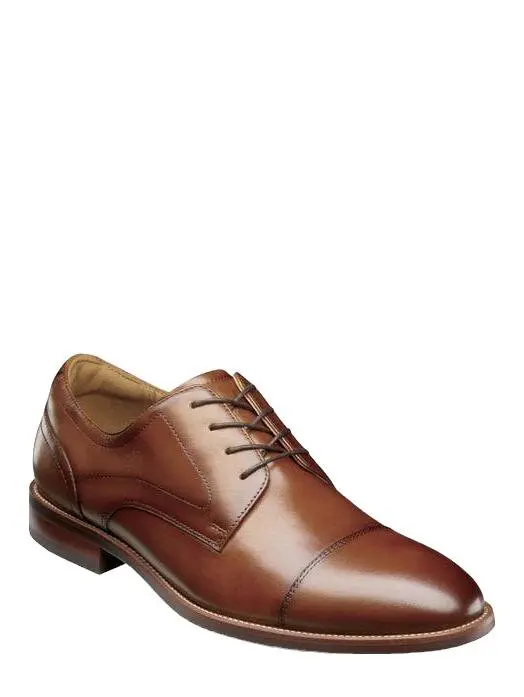 Florsheim Rucci Cap Toe Derby - Cognac