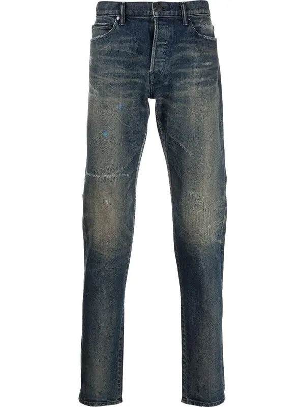John Elliott The Cast 2 Straight-leg Jeans - Blue