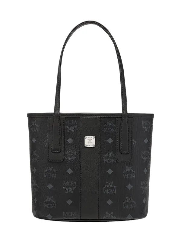 Mcm Reversible Liz Shopper - Black