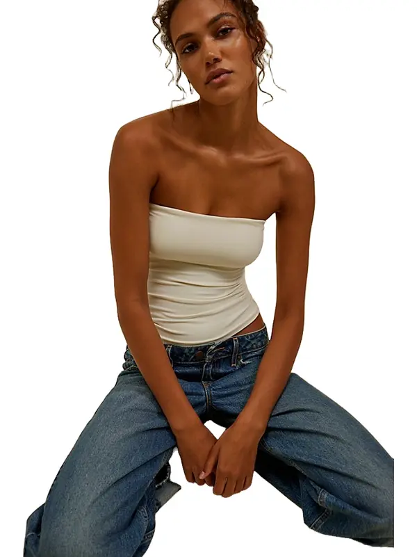 Free People Carrie Tube Top - Ivory