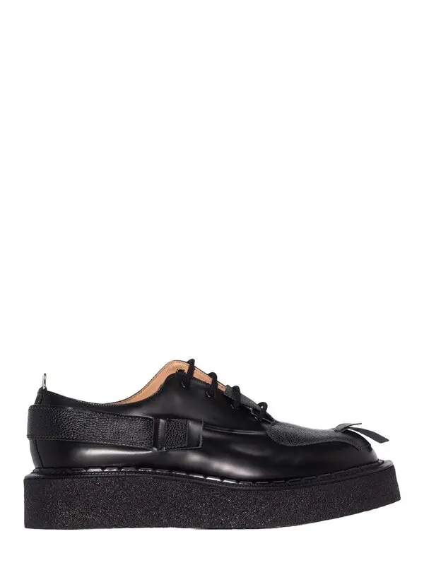 Comme Des Garçons X George Cox X John Moore Ghillies Shoes - Black