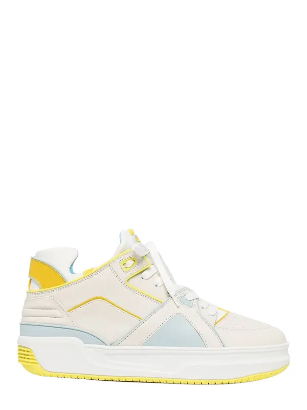 JUST DON Tennis Courtside Sneakers - White
