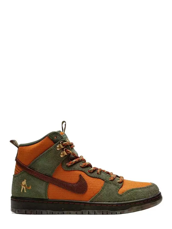 Nike X Pass~port Sb Dunk High Work Boots - Green