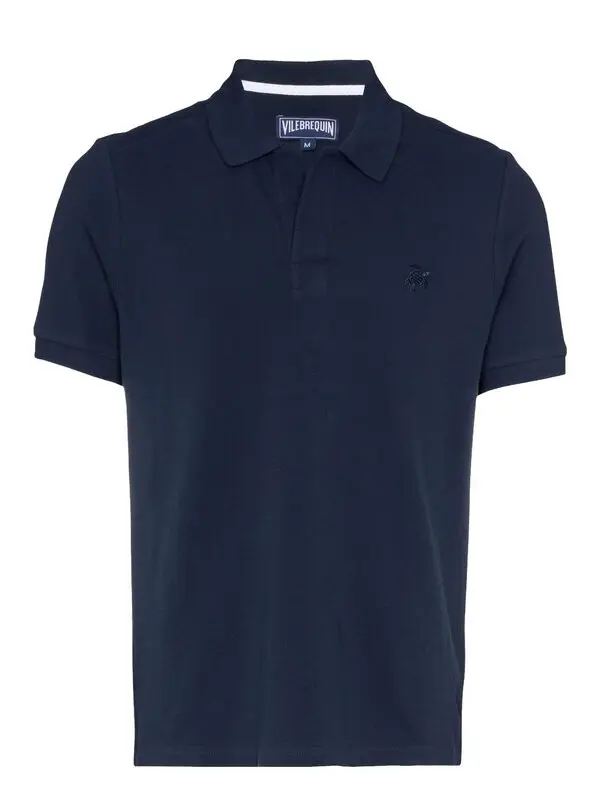 Vilebrequin Palatin Cotton Polo Shirt - Blue