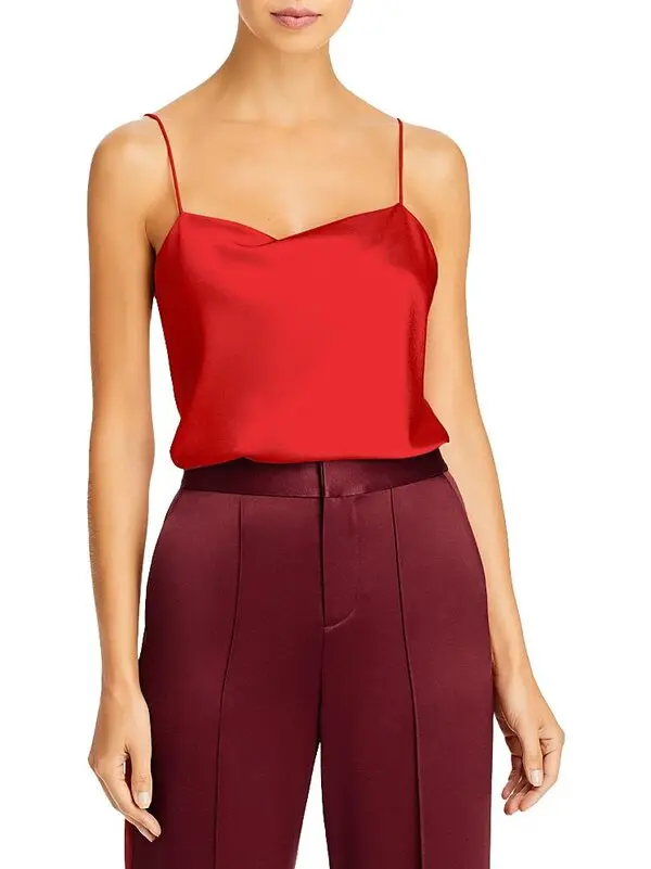 Alice + Olivia Harmon Camisole - Bright Poppy