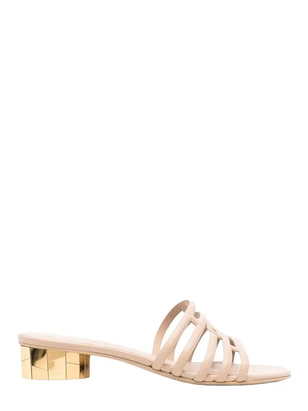 FERRAGAMO 30mm Finn Sandals - Neutrals