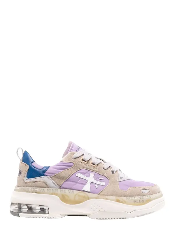 Premiata Draked Lace-up Sneakers - Purple