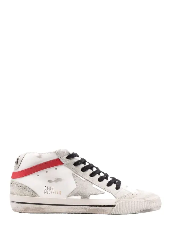 GOLDEN GOOSE Mid-star Sneakers - White