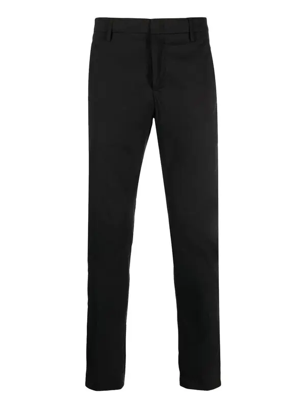 DONDUP Slim-cut Trousers - Black