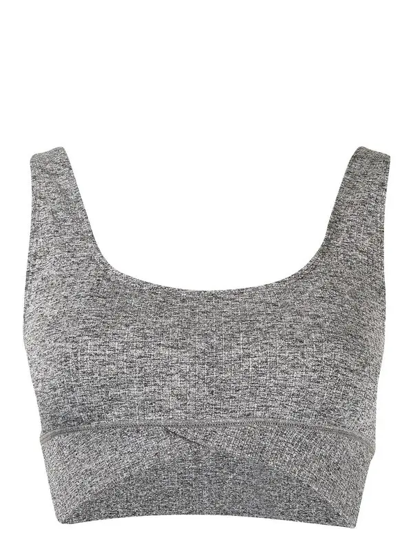 The Upside Ayama Pia Cropped Top - Grey