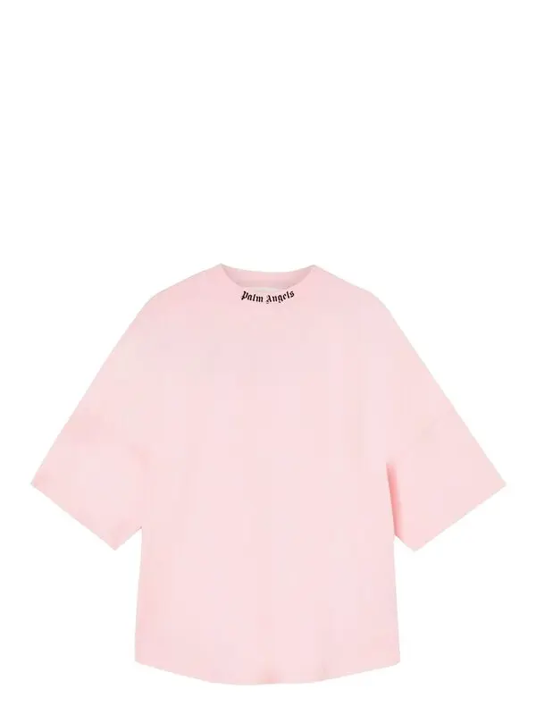 Palm Angels Logo-print T-shirt - Pink