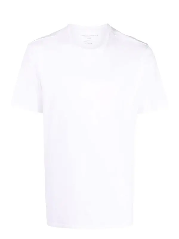 Majestic Filatures Round Neck Short-sleeved T-shirt - White