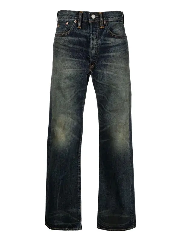 Ralph Lauren Vintage Straight-leg Jeans - Blue