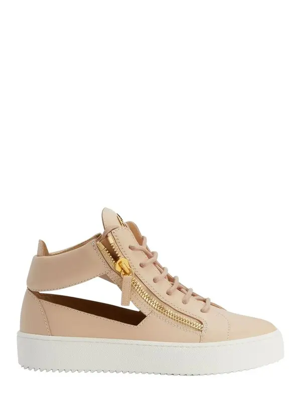 GIUSEPPE ZANOTTI Kriss Cut-out Sneakers - Pink
