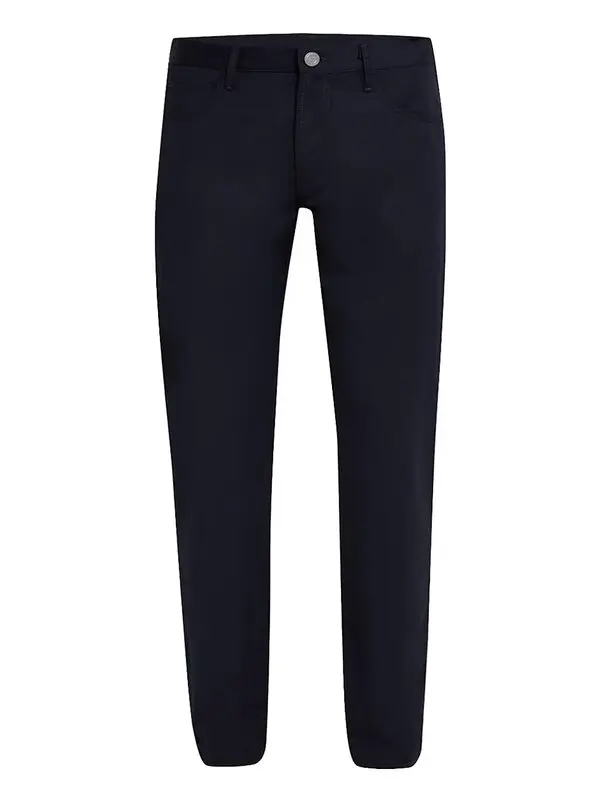 Giorgio Armani Wool Five-pocket Pants - Black