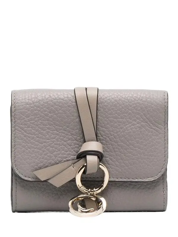 Chloé Alphabet Tri-fold Wallet - Grey