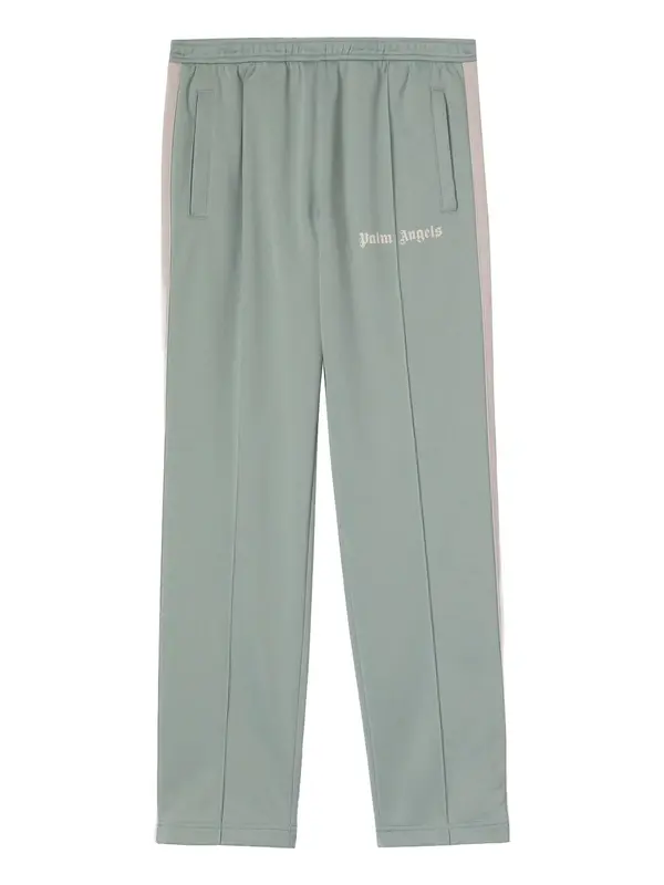 Palm Angels Logo-print Track Pants - Green