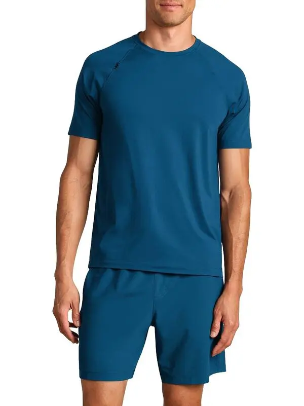 RHONE Reign Performance T-shirt - Cape Blue