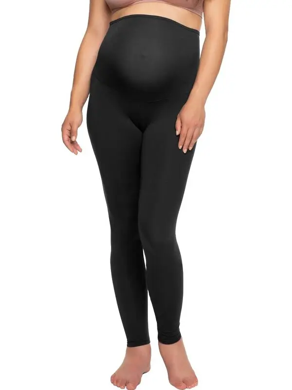 Felina 2-pack Maternity Leggings - Black/black