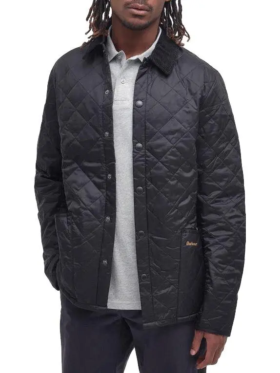 Barbour Heritage Liddesdale Quilted Jacket - Black