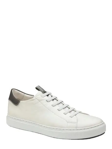 Johnston & Murphy Anson Lace-up Sneakers - White Sheepskin