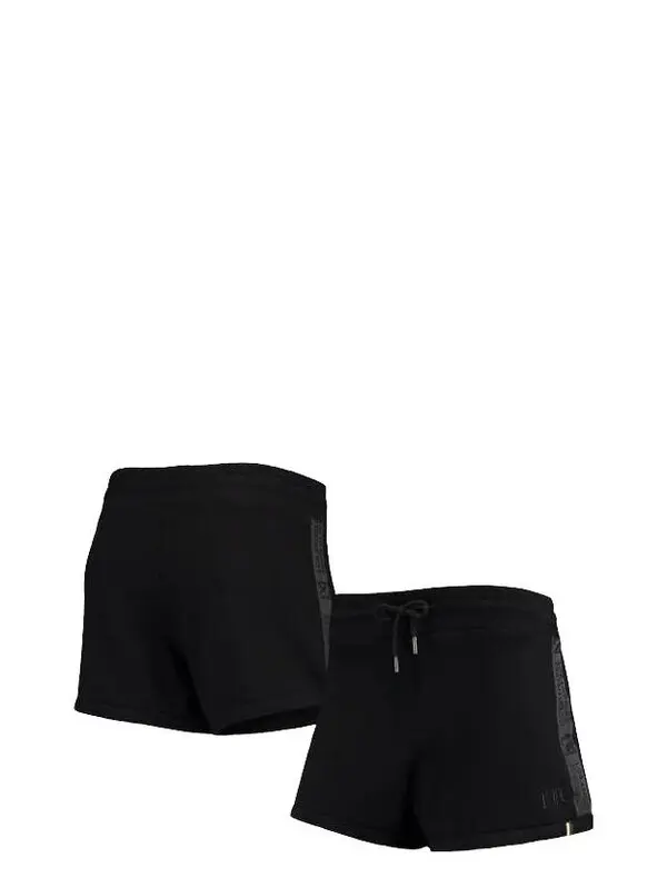 THE WILD COLLECTIVE Lafc Chill Shorts With Embroidered Graphics - Black
