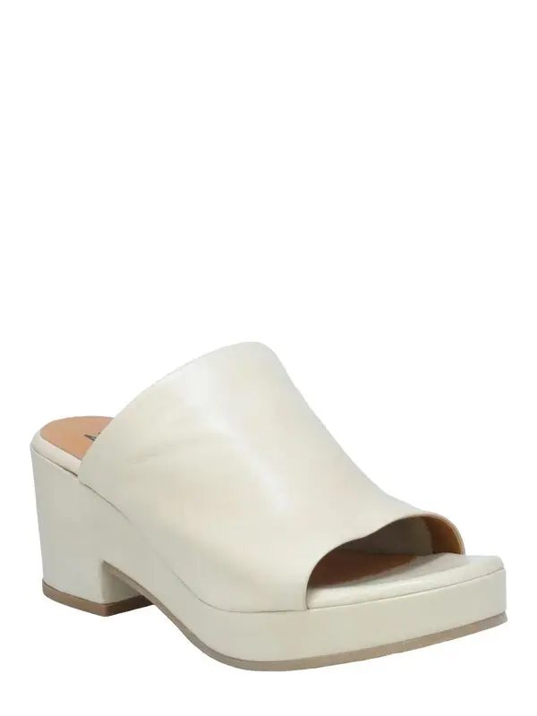 Miz Mooz Gwen Platform Sandal - Cream