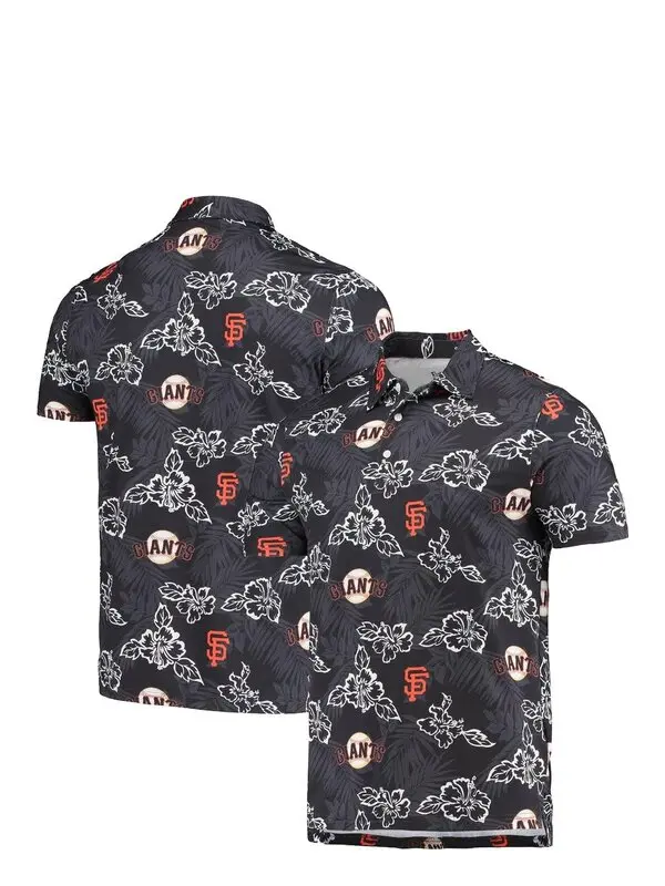 Reyn Spooner San Francisco Giants Performance Polo - Black