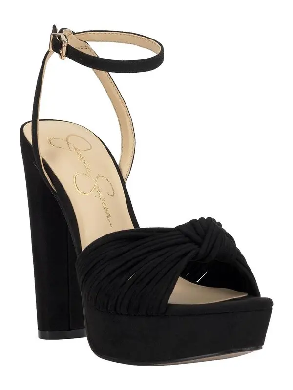 Jessica Simpson Immie Platform Sandal - Black Supmcs