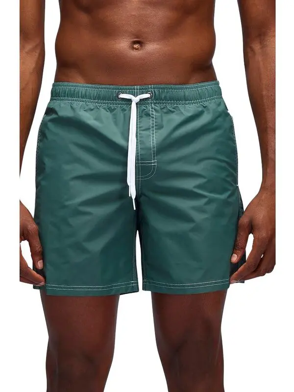 Sundek Classic Swim Trunks - Camo Green