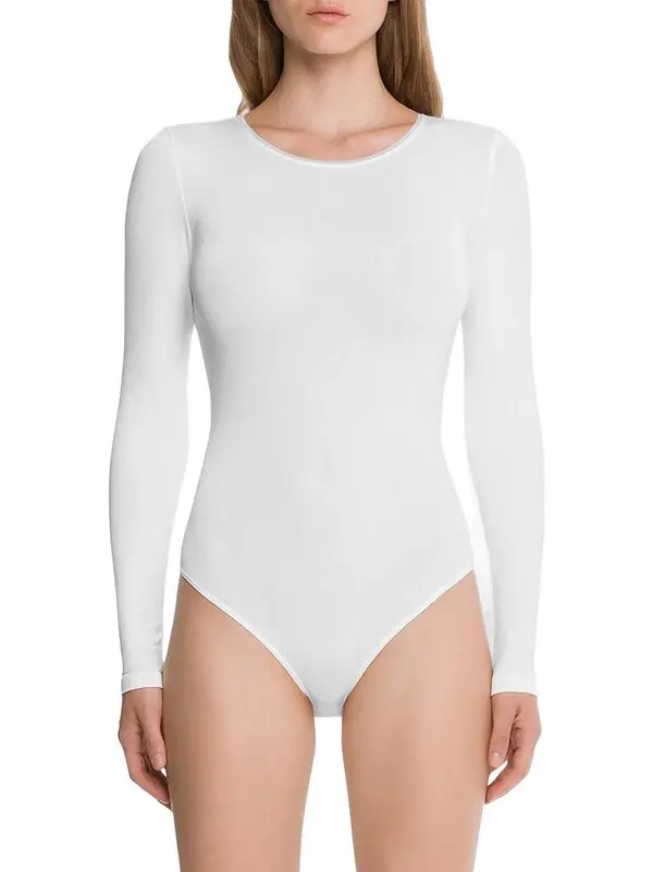 Wolford Berlin Long-sleeve Bodysuit - White