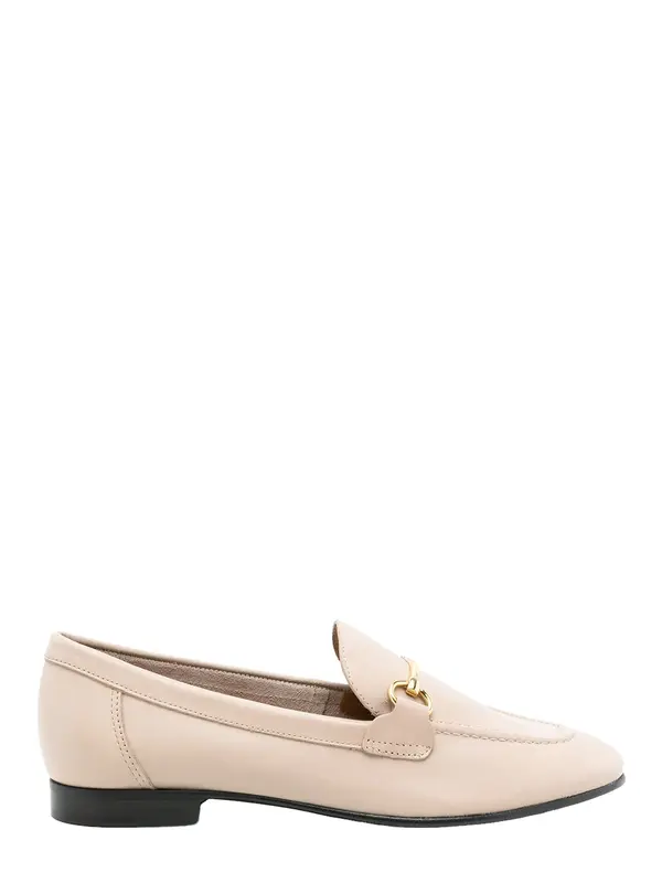 STUDIO CHOFAKIAN Siena Leather Moccasins - Neutrals