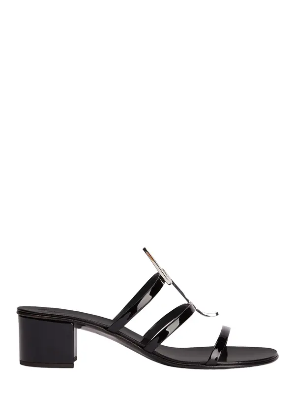 GIUSEPPE ZANOTTI 40mm Syrma G Sandals - Black